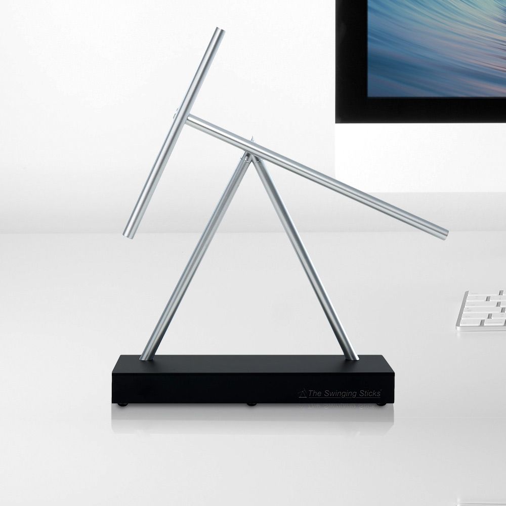 Swinging sticks - kinetic energy sculpture as a Luxury pendulum sticks ...