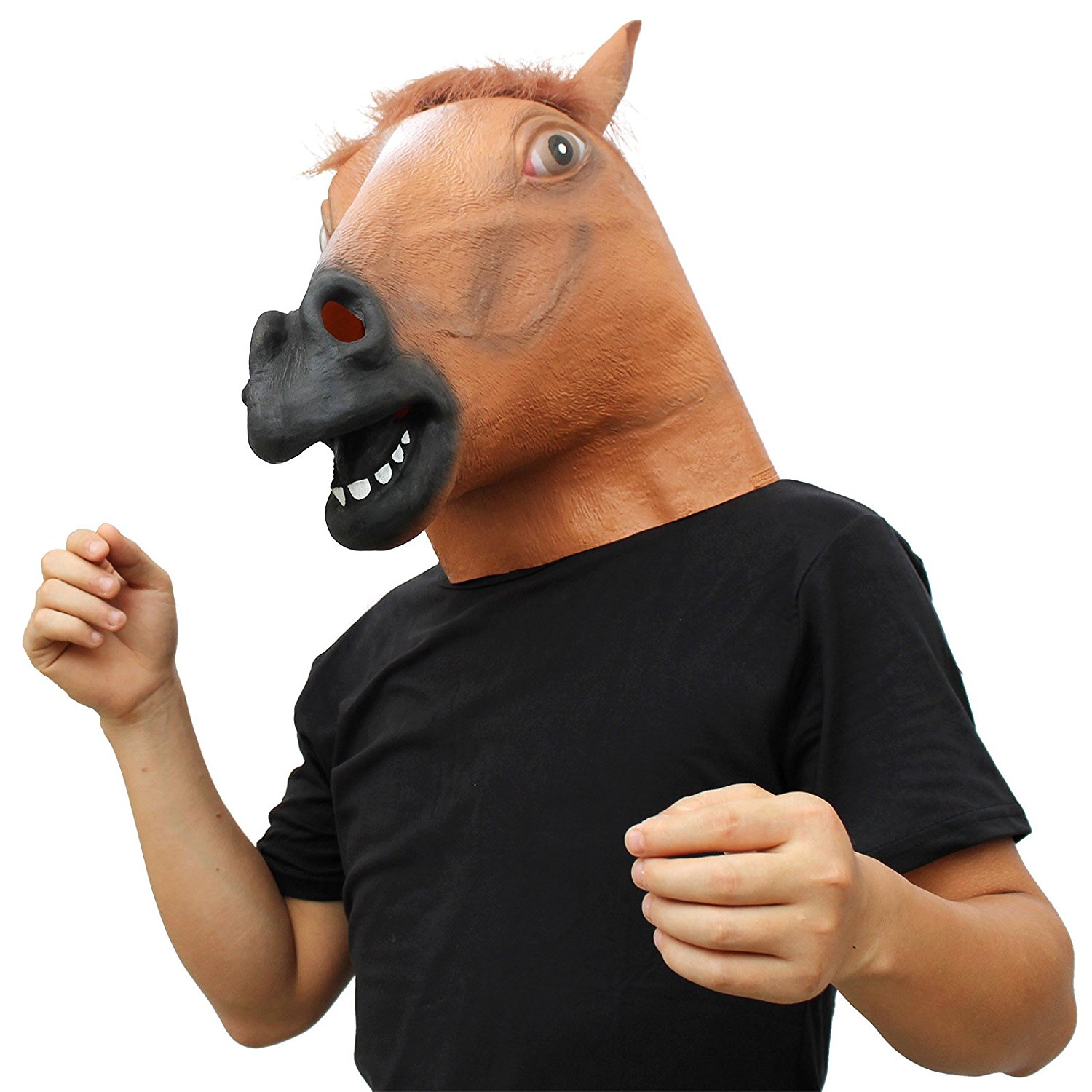 Kabayo sa maskara ng plastic mask ng costume (Halloween, Mga ...