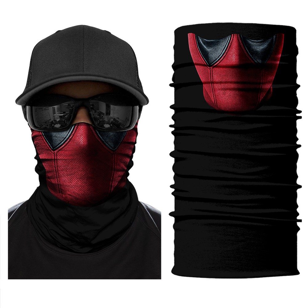 DEADPOOL bandana - Selendang pelbagai fungsi di muka atau kepala | Cool ...