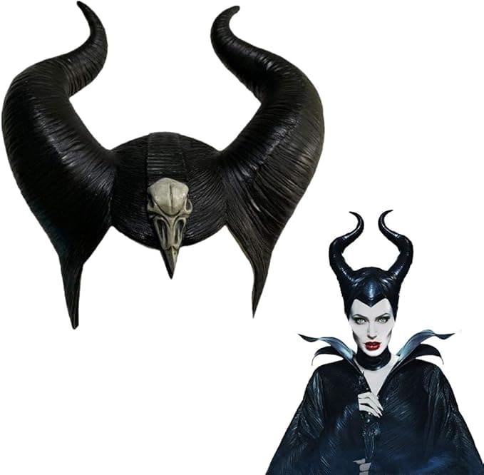Maleficent Horns head mask - para sa mga bata at matatanda para sa ...