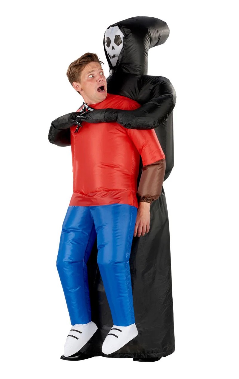 Death Grim reaper - Inflatable costume with fan - Halloween suit for ...