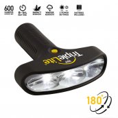 Strong flashlights for LED lighting - 180° wide - TripleLite up to 600 ...