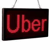 Reclame LED reclamebord met WiFi - paneel 33 cm x 18 cm | Cool Mania