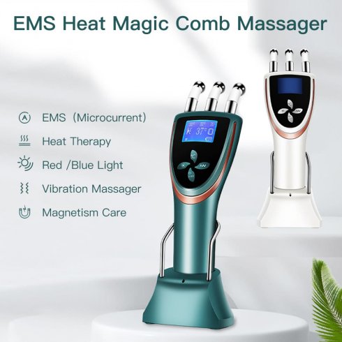 Vibrating deep EMS massage electromagnetic device against wrinkles - 14 ...