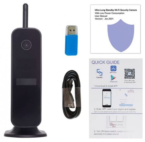 Spy camera hidden in WiFi router - 2MP FULL HD 1080P + IR night vision ...