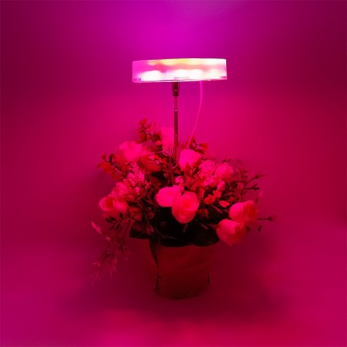 Light for plants - LED growing plants - RGB head lighting 9W telescopic ...