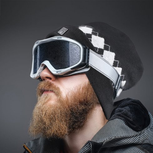 Heated cap - electric winter cap (hot head thermal cap) + 3 temperature ...