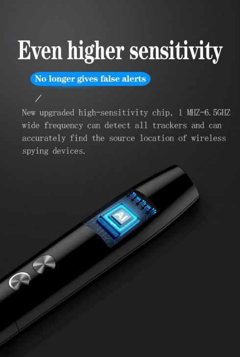Laser Pen detector of hidden cameras + GSM and WiFi listening devices ...