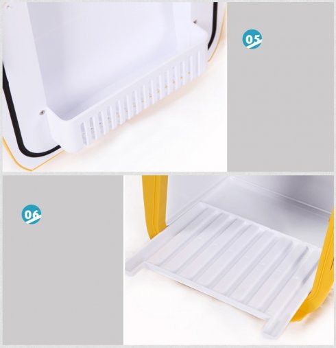 Kulkas mini (pendingin minuman) ke taman untuk kaleng kecil 16L/18x ...