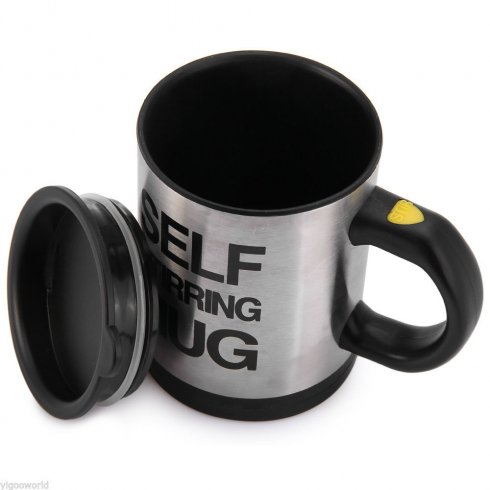 Self stiring mug - auto mixing coffe cup (magnetic) | Cool Mania