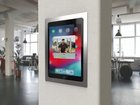 Docking station ipad for wall mounting - iPad 10,2 - 10,5" (matt black ...
