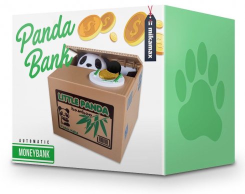 Panda money box for coins - electronic kids cash box | Cool Mania