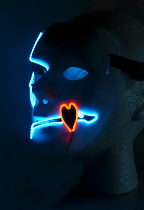 Zorro - topeng muka LED | Cool Mania