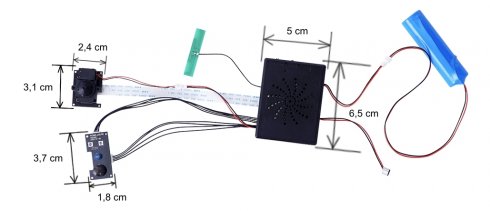 Pinhole camera Full HD 2mm micro invisible 95° lens with ext. IR LED ...