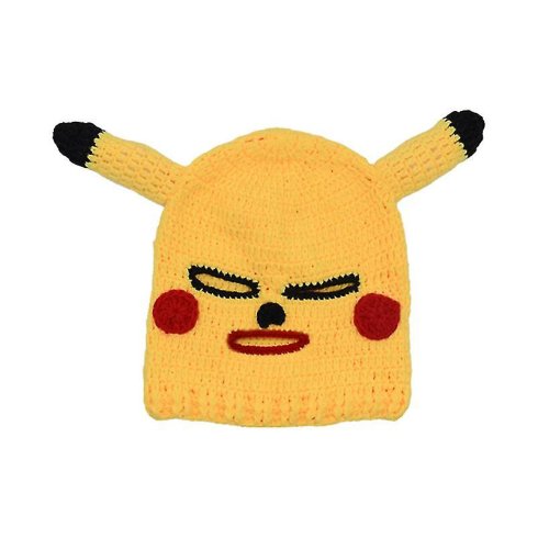 PIKACHU halloween mask - Pikachu face at head mask na may mga tainga at ...