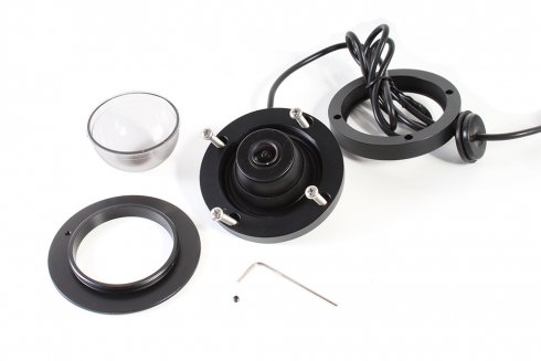 FULL HD wide angle reverse camera FISH EYE with 150 ° angle of view ...