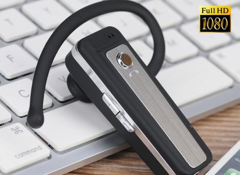 Bluetooth Headset - hidden FULL HD camera | Cool Mania