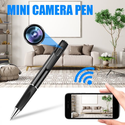 Wifi pen camera (P2P) - FULL HD Mini Spy hidden recorder CCTV + micro ...