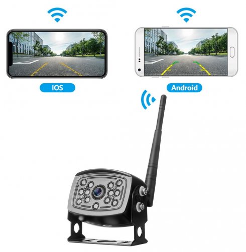 Reverse camera phone 12IR LED - live stream via wifi to mobile phone ...