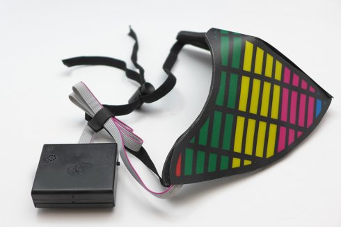 Equalizer mask DJ RAVE - sound sensitive | Cool Mania