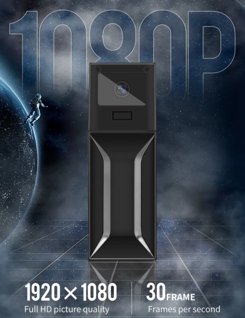 Compact pinhole HD camera na nakatago sa isang case - mini 90° lens na ...