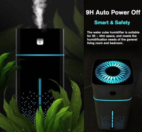 Diffuser camera WiFi FULL HD + 16GB memory in USB ultrasonic humidifier ...