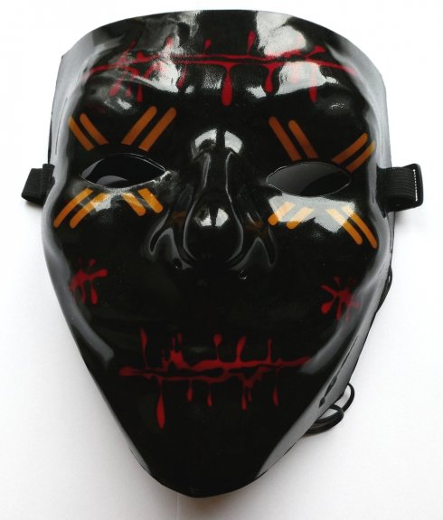 LED movie party face mask - HANNIBAL | Cool Mania