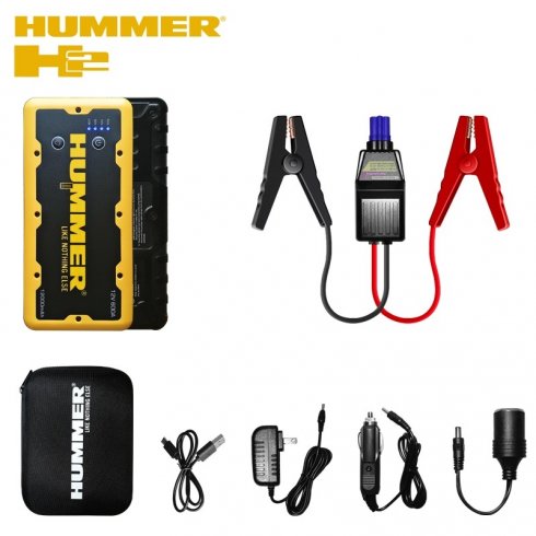Portable Jump Starter + externe Batterie Hummer H2 12000mAh Batterie ...