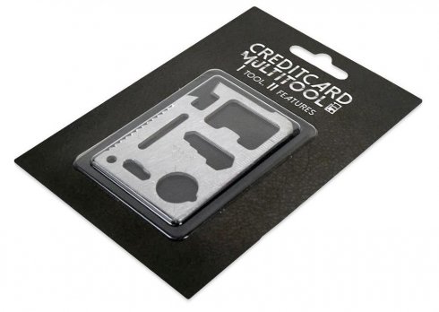 Credit card multi tool for wallet - survival 11 in 1 tool kit | Cool Mania