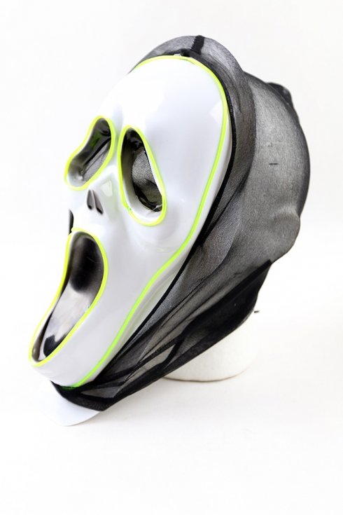 Halloween Masks with LEDs - Scream | Cool Mania