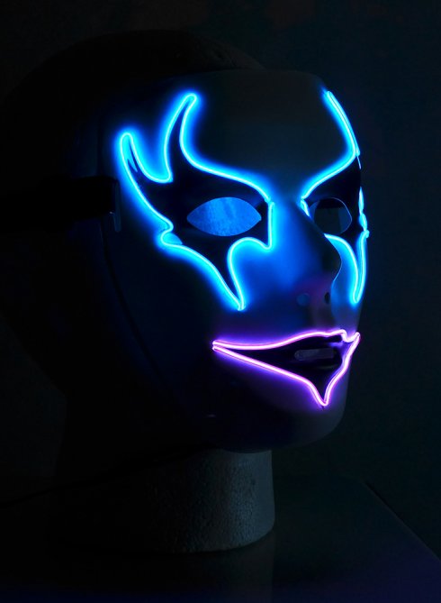 LED face masks - Joker | Cool Mania
