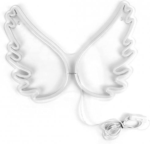 Verlichting Wings on the Wall - Neondecoratie met led ...