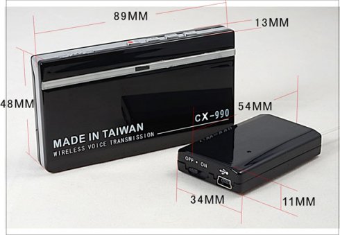 WIFI Spy-Wanze - mit hoher Abfangreichweite1 km | Cool Mania