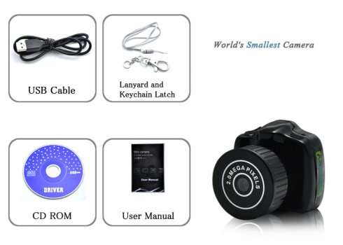 Kamera terkecil di dunia | Cool Mania