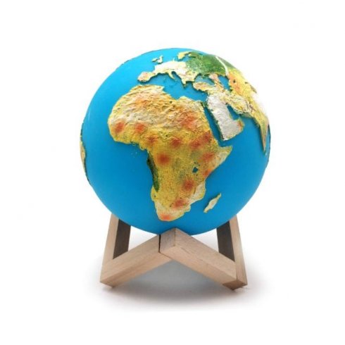 Globe 3D touch LAMP - light up earth USB globe | Cool Mania