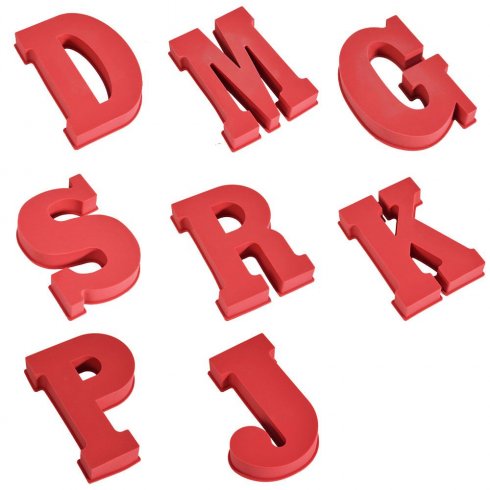 Mold for chocolate - DIY chocolate letters | Cool Mania