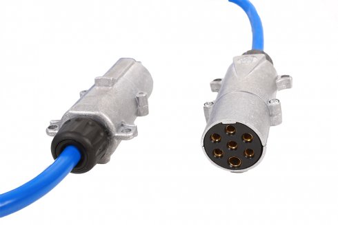 Connection cable for 4x reversing cameras - for large trailers and semi ...