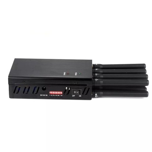 Mobile phone signal jammer - GSM wifi blocker 8 antenna for blocking 4G ...