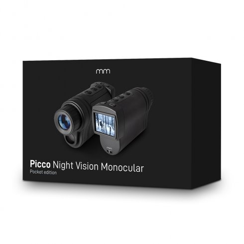 Mini monocular with night vision Picco - 3x optical and 2x digital zoom ...