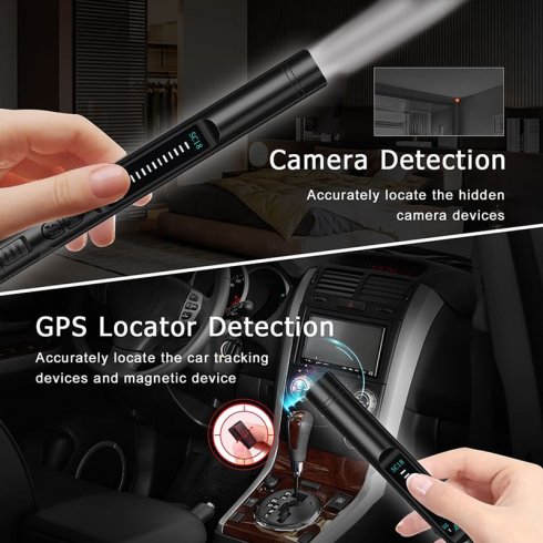 BUG detector - anti spy detector (rf signal) - bug sweeper + hidden ...
