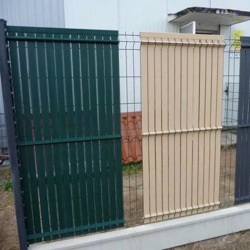 Lamele de gard din PVC pentru panouri rigide - Umplutură 3D verticală ...