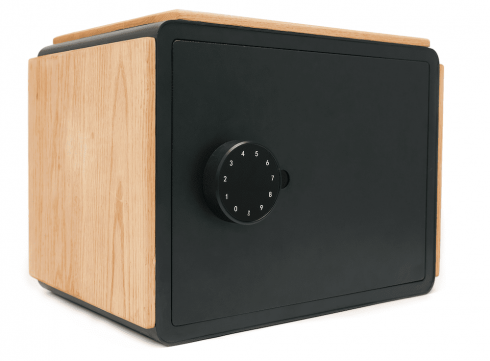 Smart safe box - wifi electronic small safe with Alarm + PIN ...