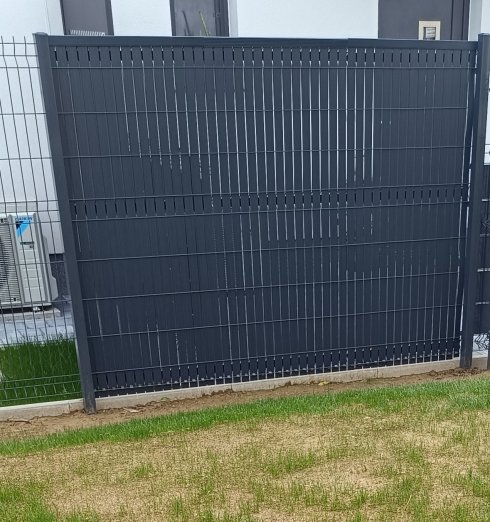 Plotove pásy vyplne PVC z plastu vertikálne do 3D plotov a panelov ...