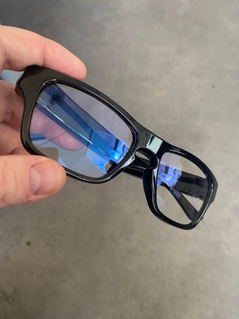 Brille mit Kamera WiFi - Spionageaufnahme FULL HD-Videobrille + Live ...