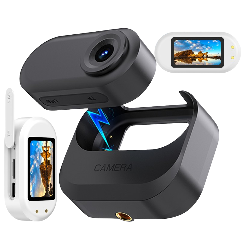 Mini Action Camera with 1080P HD - Small Sports Camera for Vlog ...