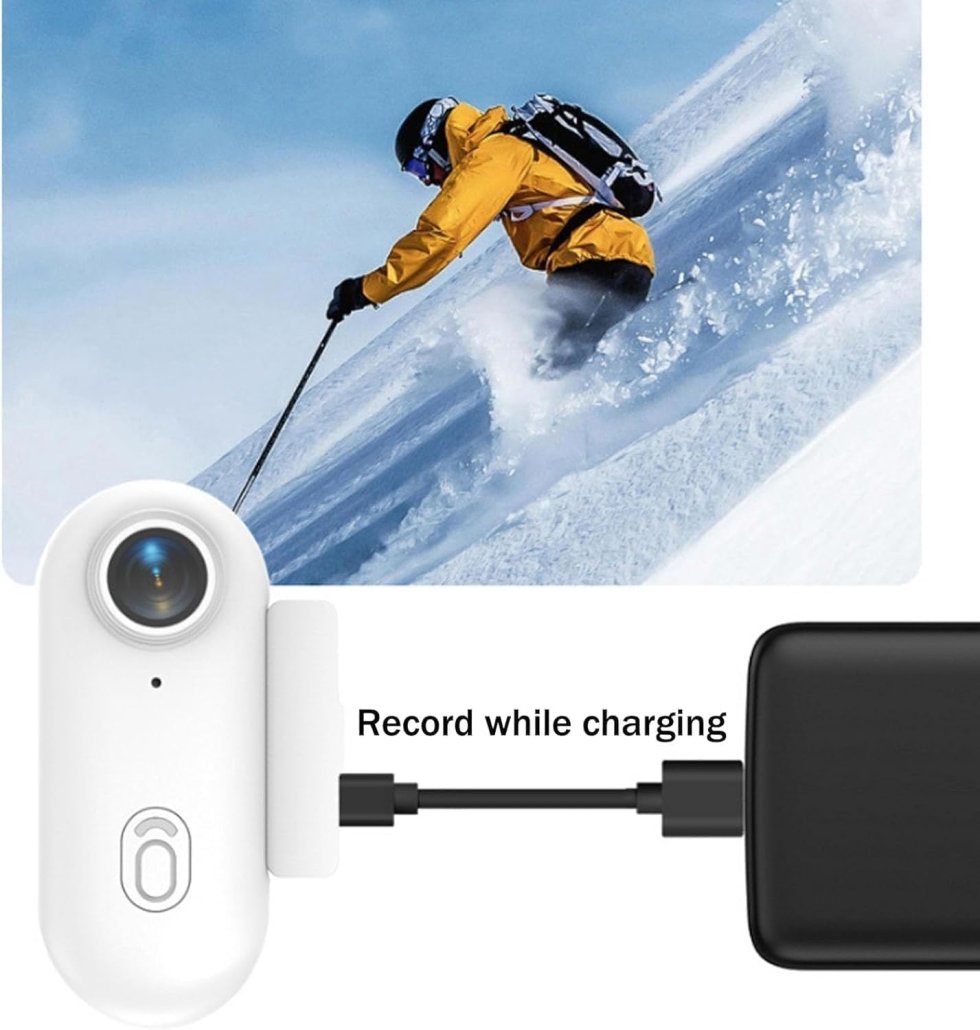 Akčná Kamera prenosná 4K - Športová a outdoor mini kamera s WiFi a ...