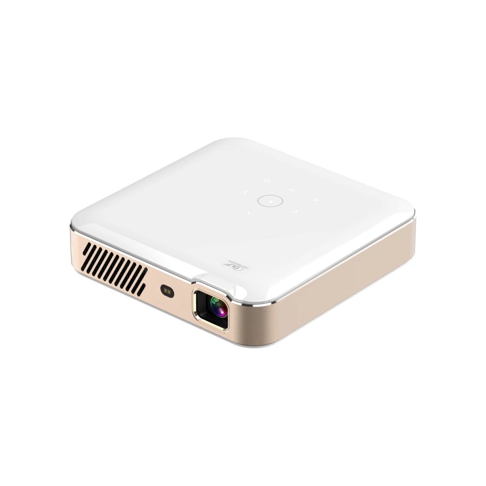Portable Projector 1080P Full HD - LED Mini Projector 4K + Android OS ...