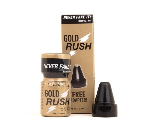 GOLD RUSH Poppers 10 มล. + อะแดปเตอร์ | Cool Mania