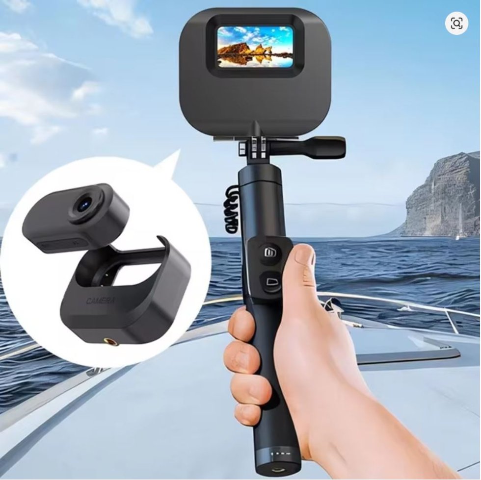 Mini Action Camera with 1080P HD - Small Sports Camera for Vlog ...