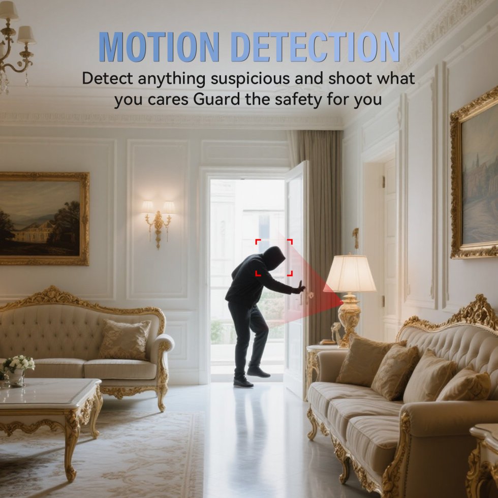 Button pinhole camera with remote control 4K + Motion Detection + Built ...
